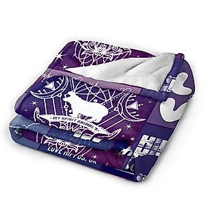 Homieblanket Hippo Blanket for Boys Girls, Cute Hippo Themed Design Printed Throw Blankets for Kids Lap, Chair Sofa, Warm Soft Cozy Blanket, 40"x 50"