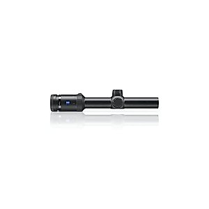 Zeiss Conquest V6 1-6x24 Riflescope with ZMOA Illuminated Reticle with External Locking Single Turn Turret with Ballistic Stop and Fogproof Waterproof T* Coated Glass, Black