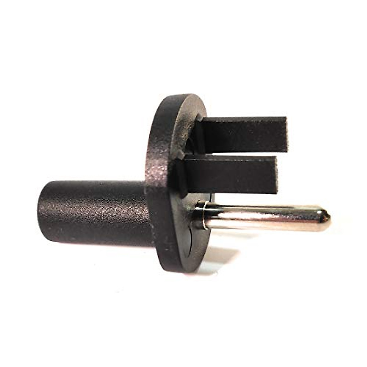 StaticTek Banana Jack Outlet Plug Adapter | Universal Ground 3 Prong Outlet Earth Connection | ESD Control | Black Light Weight Unbreakable Plastic | 1 Piece | STI - DES - 09838