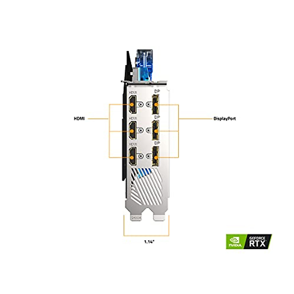 GIGABYTE AORUS GeForce RTX 3080 Ti Xtreme WATERFORCE WB 12G Graphics Card, Waterforce Water Block Cooling System, 12GB 384-bit GDDR6X, GV-N308TAORUSX WB-12GD Video Card