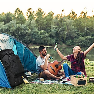 CLINFISH 70L Camping Backpack Hiking Backpack Lightweight Large Packable Bag Waterproof Backpack Travel Outdoor Hiking Daypacks