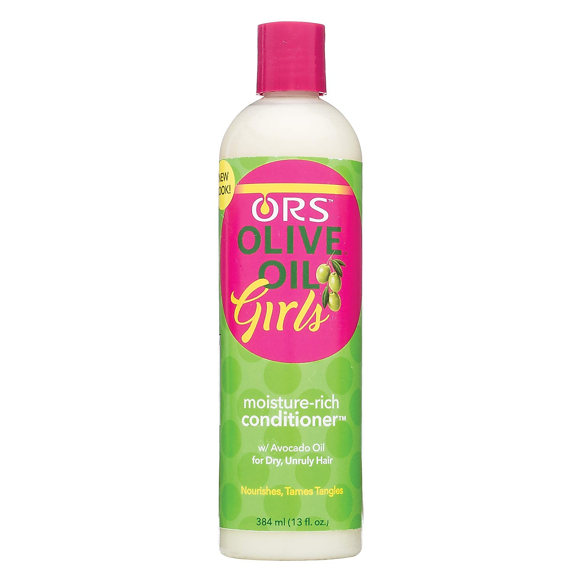 ORS OLIVE OIL GIRLS Moisture-Rich Conditioner with Avocado Oil 13 Ounce (Pack of 1)