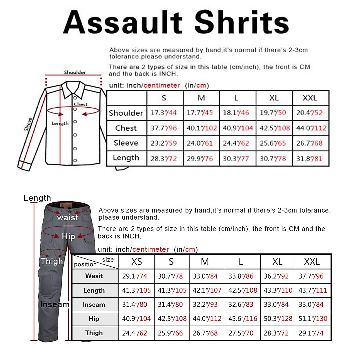 Emerson Hunting Tactical Military Pants Combat Assault Pants (Wolf Gray, XX-Large)