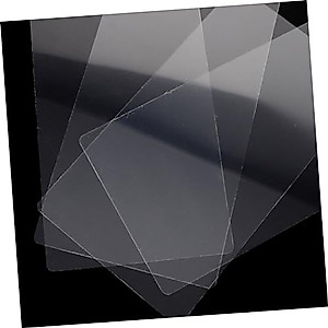 Tofficu 10pcs Printing Pen Copy Board Drawing Board Painting Mat 3D Printing Pen Mat Drawing Tool 3D Drawing Paper Templates Basic Template PVC White