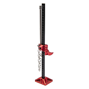 ShareGoo RC Metal Slideable Jack Tool Mini Lifting Jack Simulation Part Compatible with Axial SCX10 Traxxas TRX4 Tamiya CC01 D90 1/10 RC Rock Crawler Car
