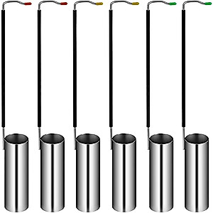 VEVOR Liquid Nitrogen Container 10L Aluminum Alloy Liquid Nitrogen Tank Cryogenic Container with 6 Canisters and Carry Bag