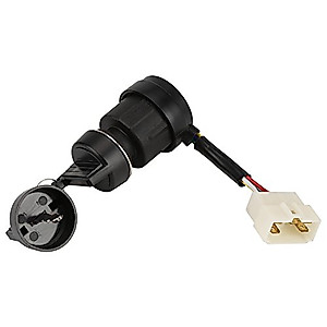 5 Wires Ignition Switch with 2 Start Keys Start Switch Key for 2KW- 5KW 186 Agriculture Gasoline Generator Accessories