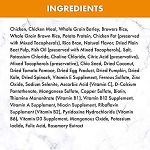 NUTRO NATURAL CHOICE Puppy Dry Dog Food, Chicken & Brown Rice Recipe Dog Kibble, 13 lb. Bag