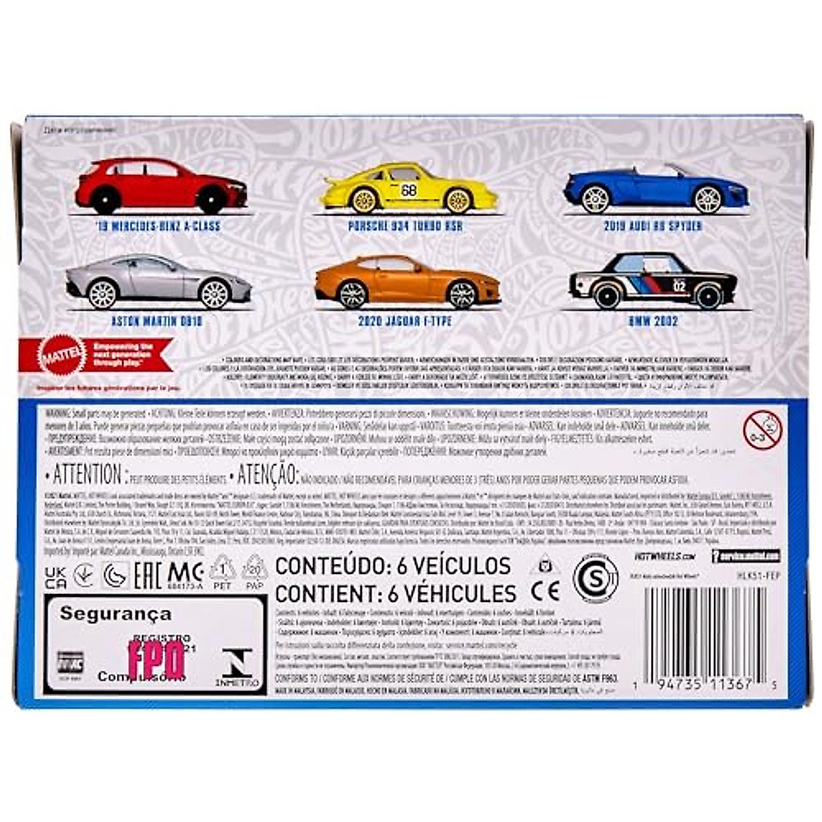 toys - Featured Products - 2023 Hot Wheels European Car Culture 6 car set