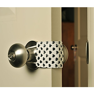 Latchy Catchy | Never Hear A Door Slam Again (Door Silencer/Jammer/Cushion) (1 Pack, Love Doodles)