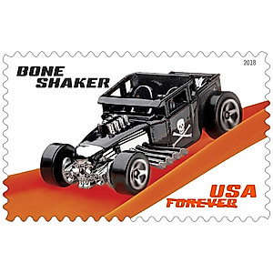 2018 Hot Wheels Cars Sheet of 20 Forever Postage Stamps Scott 5330