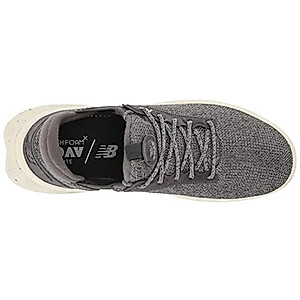 New Balance Men's Fresh Foam Roav Elite V1 Running Shoe, Magnet/Sea Salt, 13 Wide