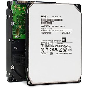 HGST Ultrastar He8 HDD HUH728080ALE604 8TB 7200RPM 128MB Cache SATA 6.0Gb/s 3.5-Inch Enterprise Server Data Center Hard Drive (Renewed)