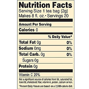 Celestial Seasonings Green Tea, Sleepytime Decaf Lemon Jasmine, 20 Count