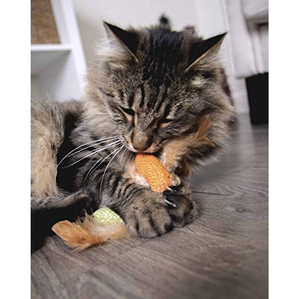 Petlinks (2 Count) HappyNip Love Birds Cat Toys, Contains Silvervine & Catnip - Multi Color, 2 Count