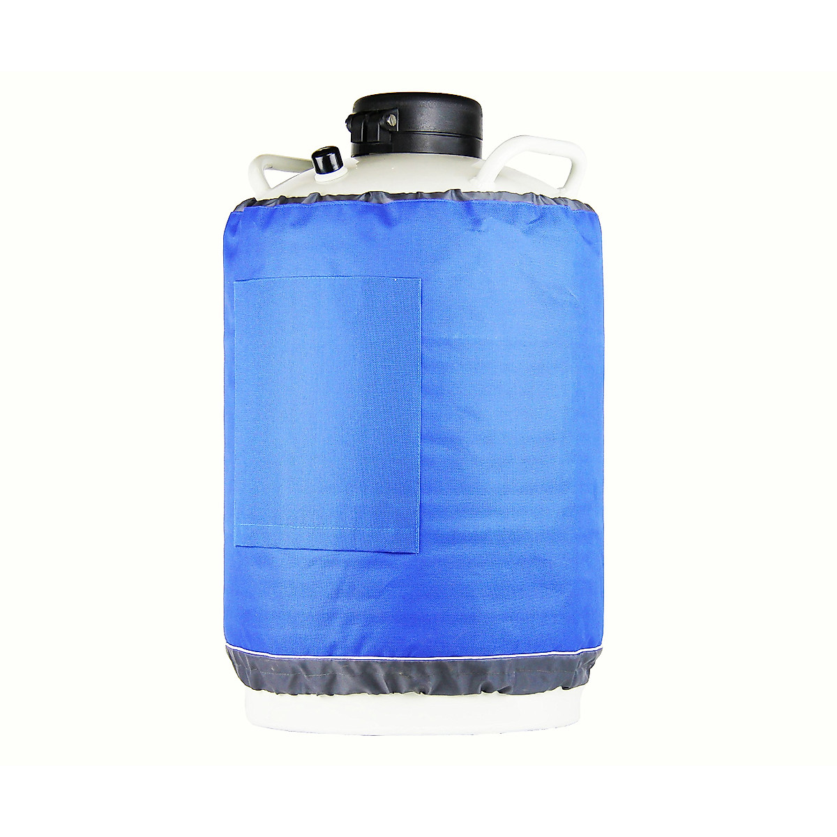 U.S.SOLID 20 L Cryogenic Container Liquid Nitrogen (LN2) Dewar Semen Tank 6 Canisters Carry Bag