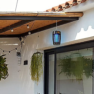 Black + Decker Bug Zapper- Mosquito Repellent Outdoor & Fly Traps for Indoors- Mosquito Zapper & Fly Killer- Gnat & Moth Traps for Home, Deck, Garden, Patio & More