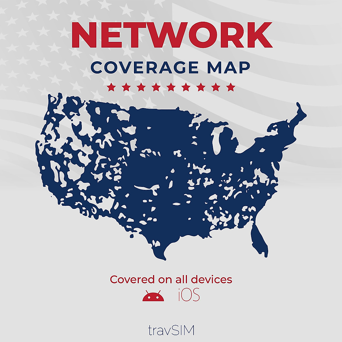 travSIM Prepaid SIM Card USA (T-Mobile Network) | Unlimited Mobile Data at 4G / 5G Speeds | US SIM Card with Unlimited Talk & Text in US | US Mobile SIM Card Valid for 30 Days