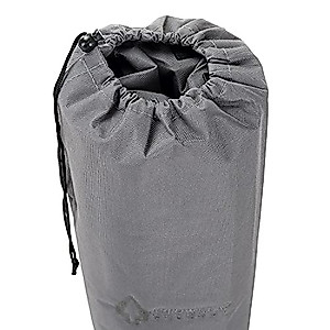 ARROWHEAD OUTDOOR 26” (66cm) Heavy-Duty Portable Camping Folding Table, 2 Cup Holders, Compact, Square, Carrying Case Included, Steel Frame, High-Grade 600D Canvas, USA-Based Support