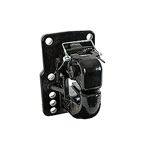 Buyers Products PH55 50 Ton Air Compensated Pintle Hook, 10-Hole Mount