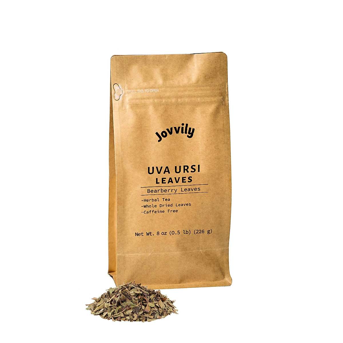 Jovvily Uva Ursi Leaves - 8oz - Dried Whole Leaves - Bearberry Leaves - Herbal Tea