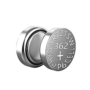 KaPonsec SR721SW 362 361 1.55v Watch Battery 10 Count (Pack of 1)