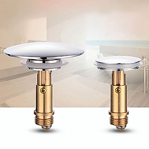 Bathroom Pop up Drain Brass Bathtub Plug Replacement Bath Pop Up Waste Plug Seal Bathroom Tub Drain Drainer Strainer - 35.2mm