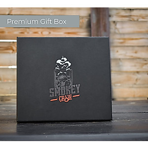 Smokey Crew Cocktail Smoker Kit with Butane Torch - Elevate Your Whiskey and Cocktail Experience - Gift for Him