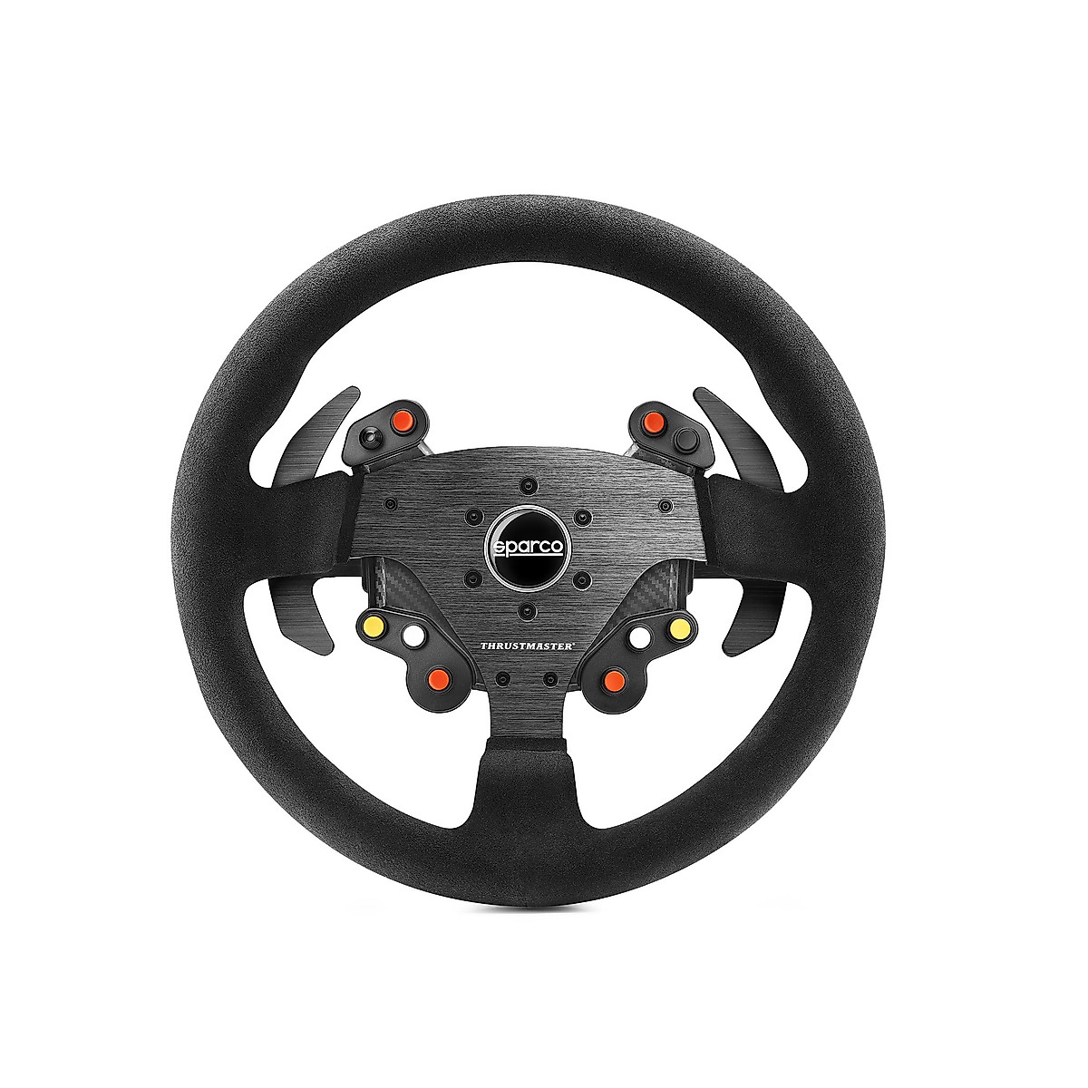 Thrustmaster T-LCM Pedals (PS5, PS4, XBOX Series X/S, One, PC) and Thrustmaster Sparco Rally Wheel Add On R 383 MOD (PS5, PS4, XBOX Series X/S, One, PC)