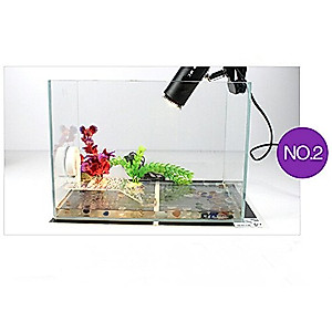 Giveme5 Upgrade US Plug 110V Reptile Heating Pad Reptile Under Tank Warmer Mat Heat Mat with Temperature Controller (7W 5.9x11)