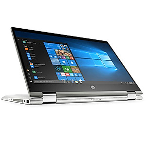 HP Pavilion x360 Touchscreen 2 in 1 Lpatop, 14" IPS Full HD PC, 10th Gen Core i5 Quad-Core up to 4.20 GHz, 8GB RAM, 256GB SSD, USB-C, Backlit KB, FP Reader, Wi-Fi 6, Webcam, HDMI, Win 10 (Renewed)