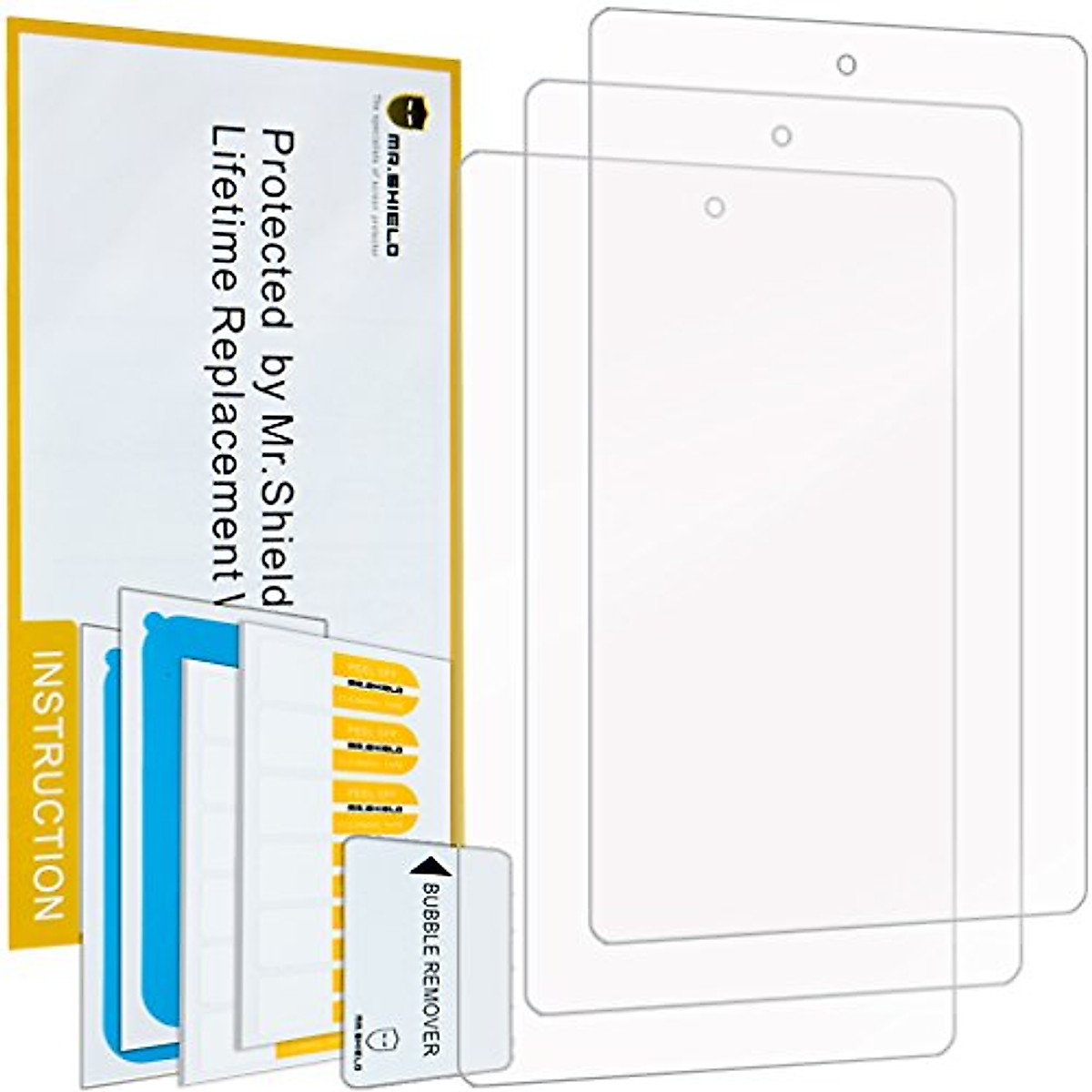 Mr.Shield Designed For Amazon Fire HD 8 Tablet with Alexa (7th Generation - 2017 Release) Anti-Glare [Matte] Screen Protector [3-PACK] with Lifetime Replacement