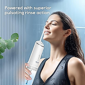 Nasal Irrigation System - 𝐘𝐄𝐒𝐏𝐎𝐖 Electric Neti Pot Nose Cleaner - Sinus Rinse Machine with 𝟒 𝐌𝐨𝐝𝐞𝐬 for Nose Wash - Nasal Irrigator with 𝟒𝟎 Packets Saline for Sinus Flush and Relief