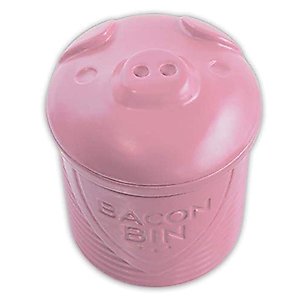 Talisman Bacon Bin Grease Holder, Silicone, Pink