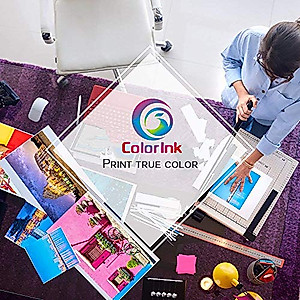 ColorInk Compatible Ink Cartridge Replacement for HP 70 Ink Cartridge 130ml Worked with HP Designjet Z2100 Z3100 Z3200 Z5200 Printer (Pack of 8)