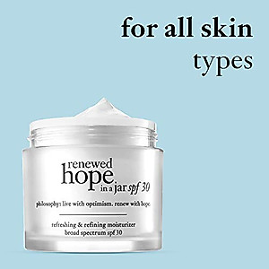 philosophy renewed hope in a jar - moisturizer - spf 30, 2 oz