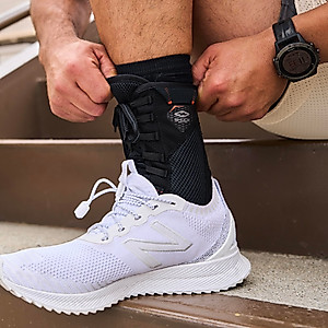 Shock Doctor 849 Ultra Gel Lace Up Ankle Support, Small, Black