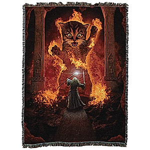 Pure Country Weavers You Shall Not Pass Blanket by Vincent HIE - Lord of The Rings Movie Parody - Cute Funny Gift Tapestry Throw Woven from Cotton - Made in The USA (72x54)