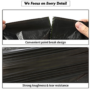 Mini Trash Bag, 10Rolls/200 Counts Strong Garbage bag for Car Trash Can/Small Sized Waste Bin/Desktop Trash Can, 0.5 gal Garbage Bags 12.0 * 8.7 inches, fit 2 Liter or less Trash Can