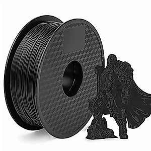 Creality 3D 5 Packs Black White Red Blue Grey PLA Filament 1.75mmn 1KG 2.2 lbs 3D Printer Filament 3D Printer Accessories 1kg Spool for All FDM 3D Printer
