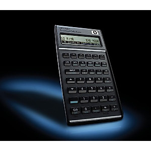HP 17BII+ Financial Calculator, Silver