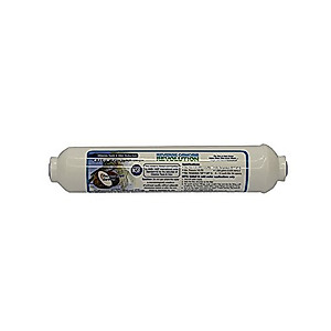In-Line GAC Coconut Carbon Filter, 2"x10"