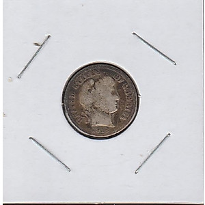 1916 Barber or Liberty Head (1892-1916) Dime Very Good