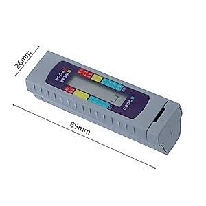 ULTECHNOVO Battery Tester Digital Capacity Tester Checker Measuring Tool for Lithium Battery AA/AAA/1.5V 9V Power Supply Tester Measuring Instrument Tools