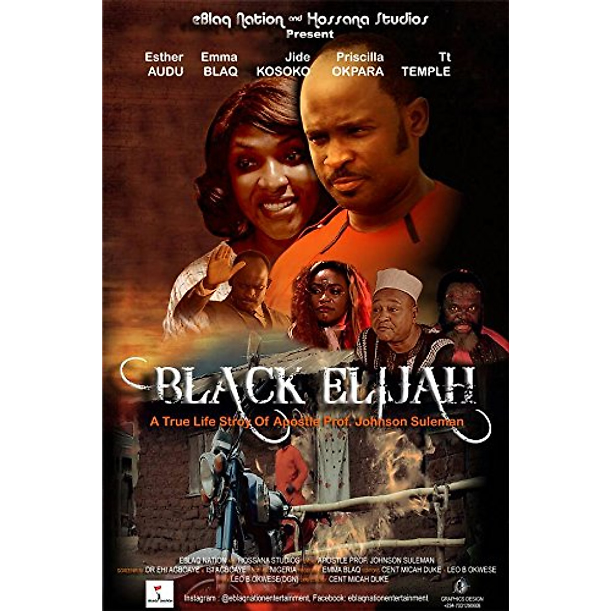 Black Elijah (English version movie DVD)