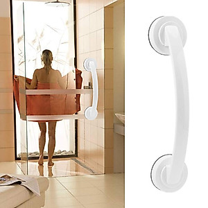 Toxz Bath Safety Handle Suction Cup Handrail Grab Bathroom Grip Tub Shower Bar Rail,Portable Suction/Handle Grips,29 x 6.5 x 4.5 cm (LxWxH)(Ship from US!)