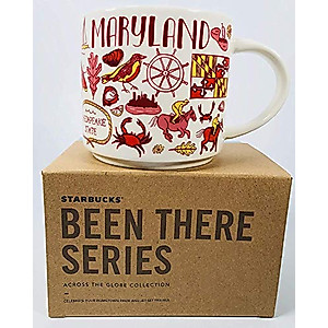 Starbucks Maryland Mug Been There Series Across The Globe Collection