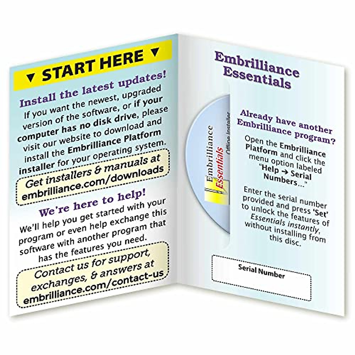 Embrilliance Essentials, Embroidery Software for Mac & PC