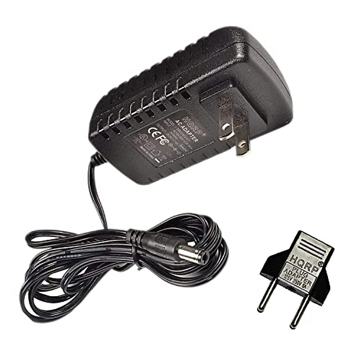 HQRP AC Adapter/Power Supply Compatible with Brother P-Touch AD-20 AD20 PT-6, PT-8, PT-10, PT-12, PT-12N, PT-15, PT-150, PT-20, PT-25 Labeling System Plus Euro Plug Adapter