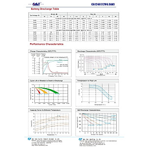 Casil CA1240 Genuine 12V 4Ah SLA Alarm Battery